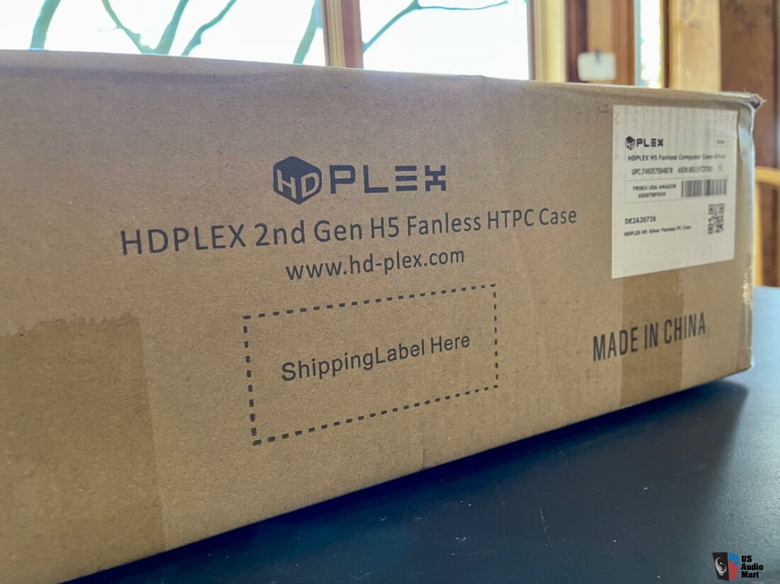 HDPLEX H5 Gen 3 Fanless Chassis (New Model) - Silver For Sale - US ...