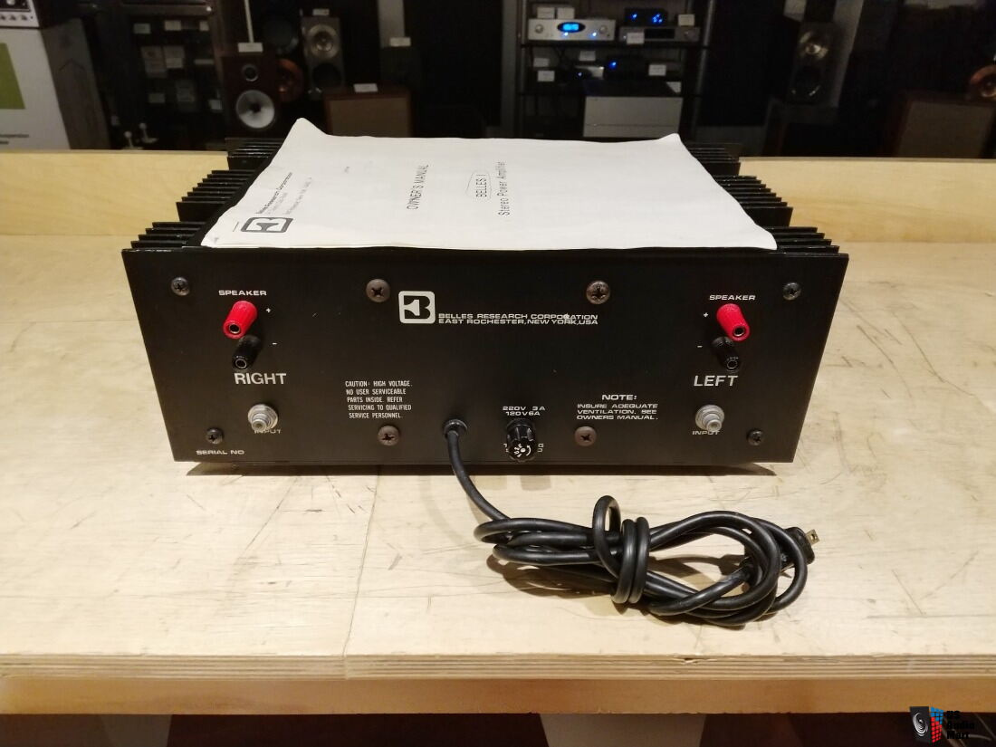 Belles Research Corporation Belles I Stereo Power Amp Photo #3773370 ...