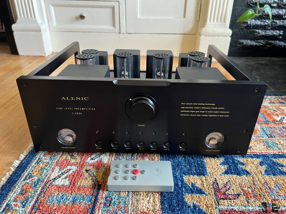 Allnic L-4000 preamplifier with upgraded transformers (L3000 MkII ...