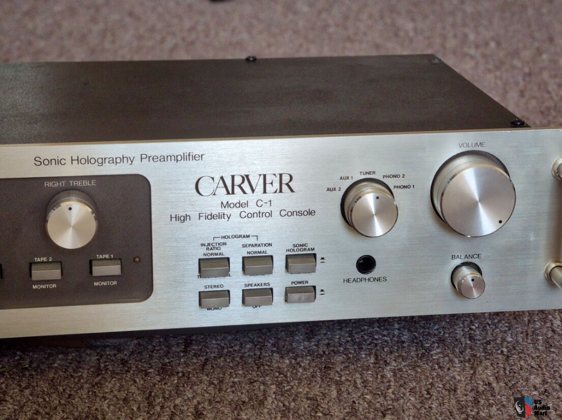 Bob Carver Model C-1 Sonic Holography Preamplifier Photo #3776208 - US ...