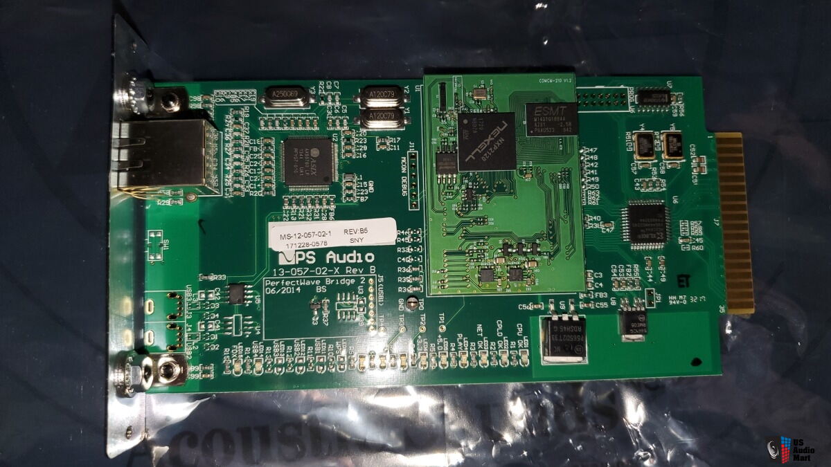 PS Audio Bridge II streaming card for PerfectWave and DirectStream DAC ...