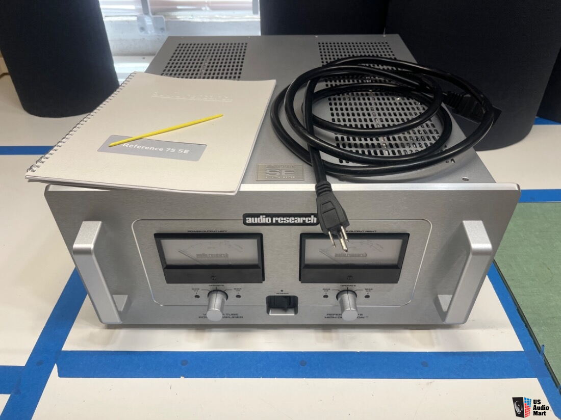 Audio Research Ref75SE silver Photo #3781788 - US Audio Mart