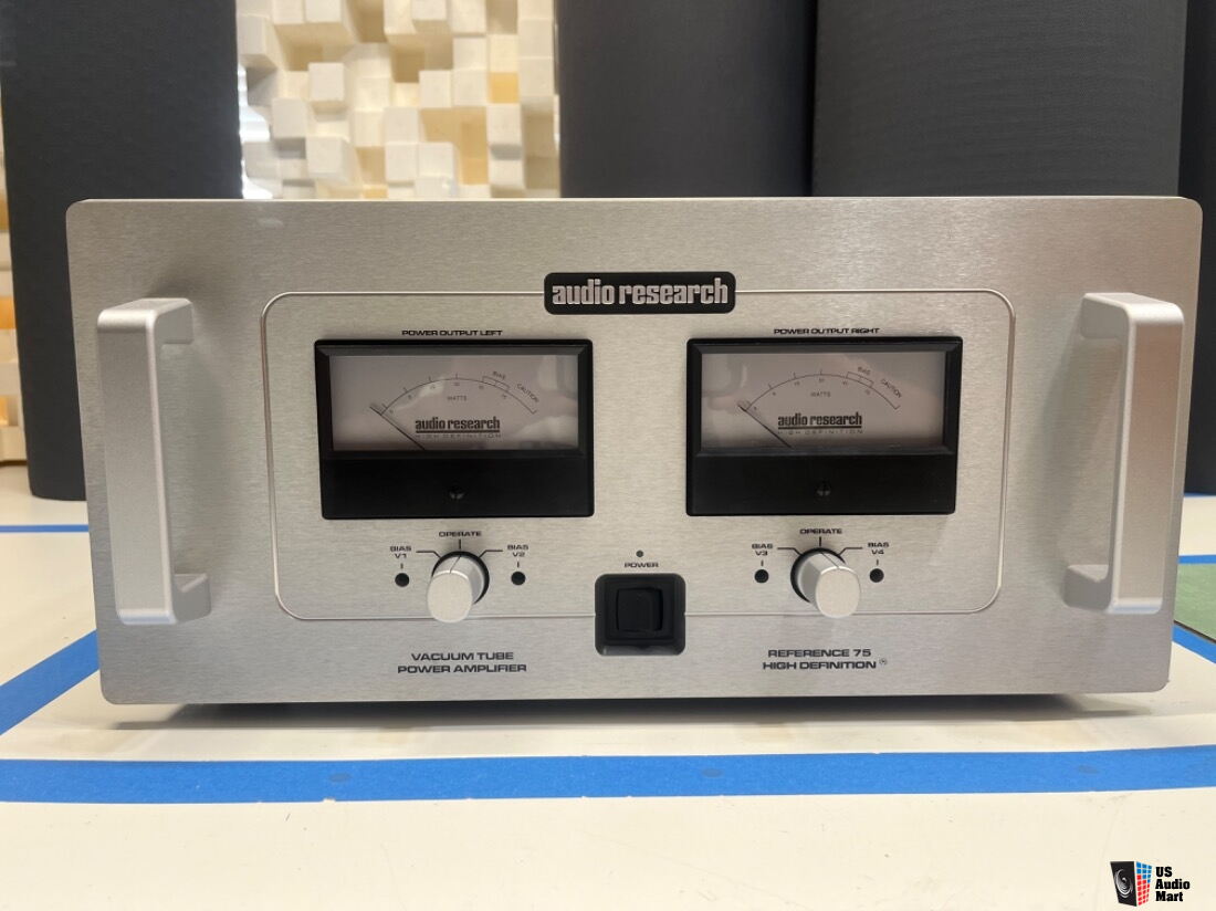 Audio Research Ref75SE silver Photo #3781788 - US Audio Mart