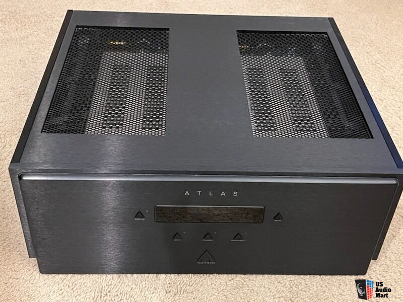 Aesthetix Atlas Signature Edition Stereo Amplifier (Black Faceplate ...