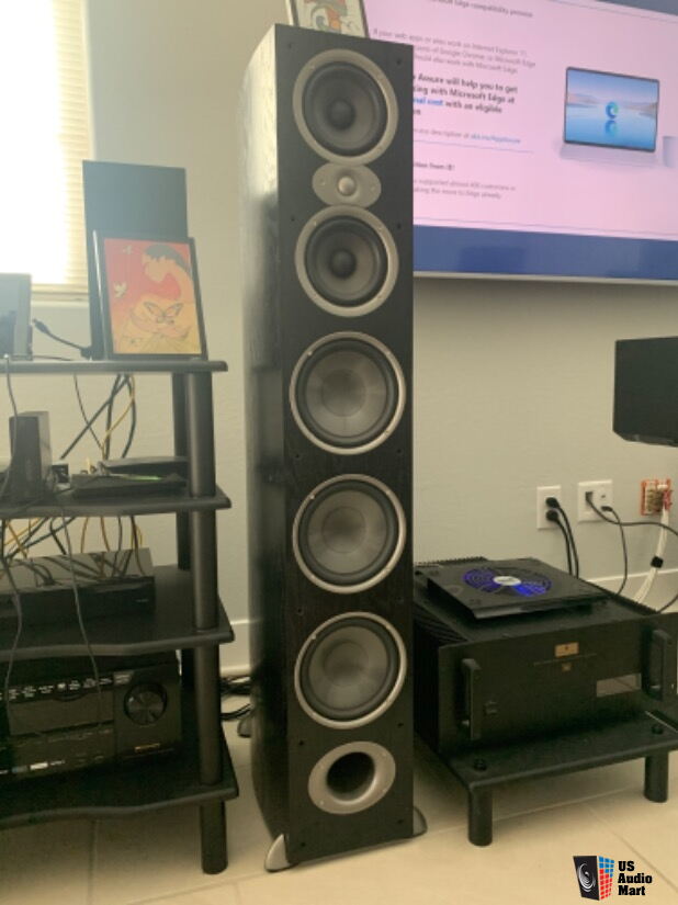 Polk RTi A9 Tower speakers - pair black Photo #3783061 - US Audio Mart