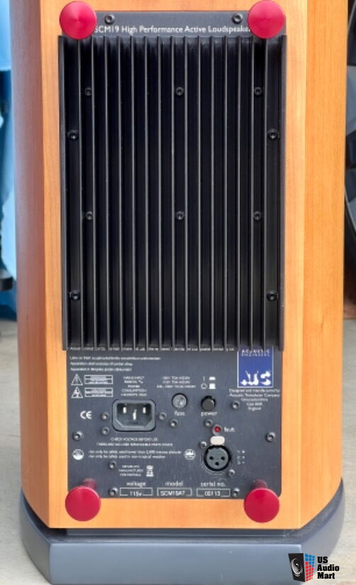 ATC SCM19A Floor-Standing Active Loudspeakers In excellent condition ...