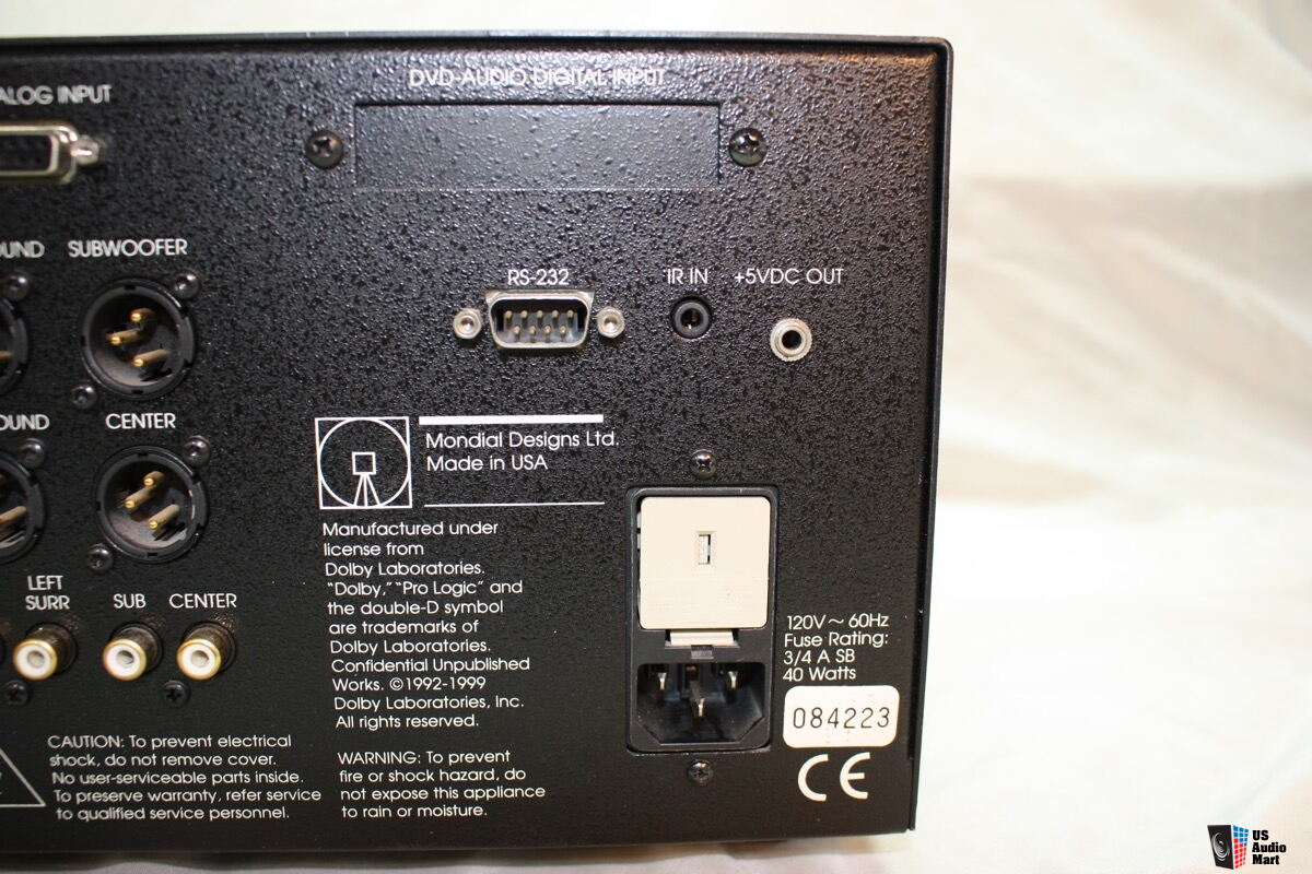 Aragon Mondial Soundstage preamp/processor Photo #3785006 - US Audio Mart
