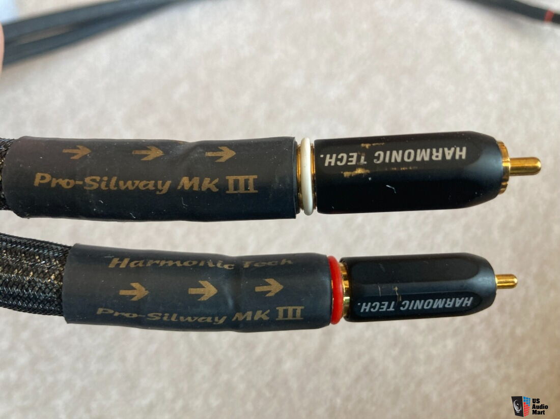 Harmonic Tech Pro-Silway MK III RCA cable pair @ 1 meter Photo #3785265 ...