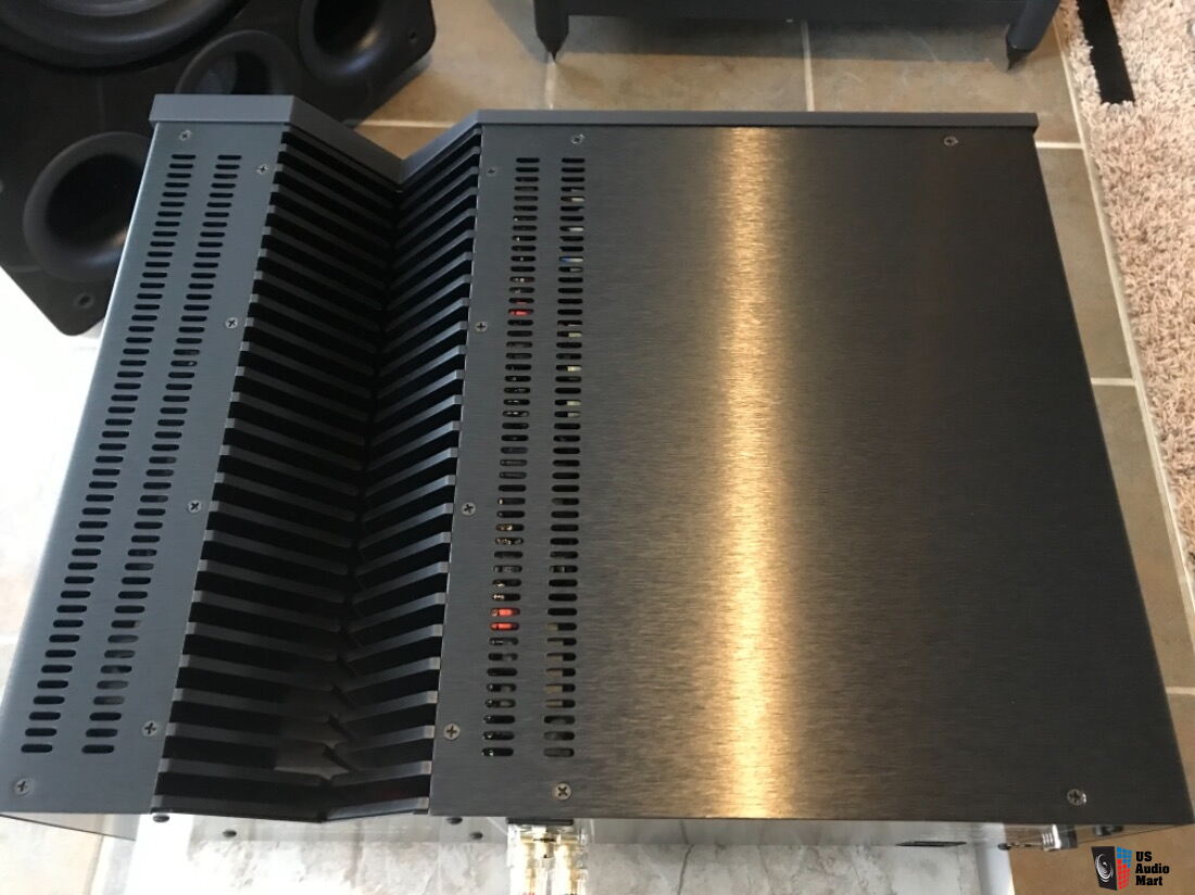 Aragon Iridium Mono-Block Reference Amplifiers 1 Pair In Black New Open ...