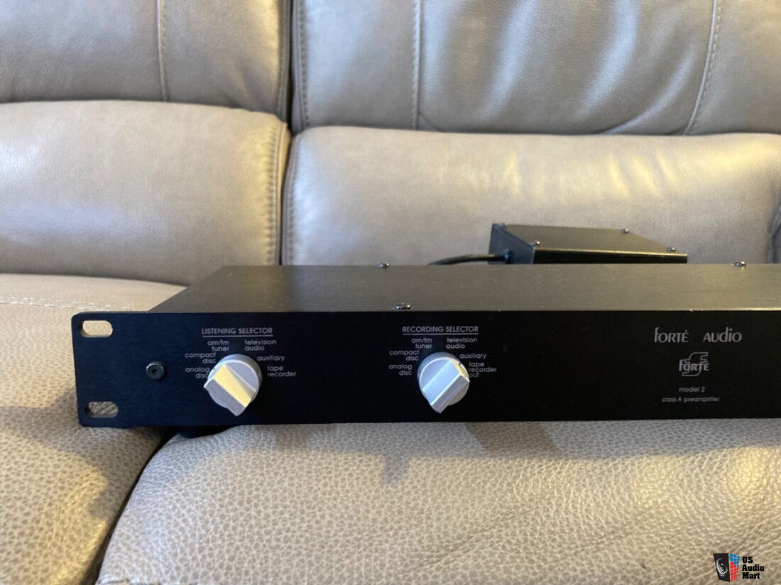 Forte model 2 Class A Preamplifier Photo #3785825 - US Audio Mart