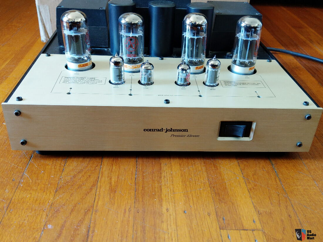 Conrad Johnson Premier Eleven 11A Stereo Tube Power Amplifier KT-88 in ...
