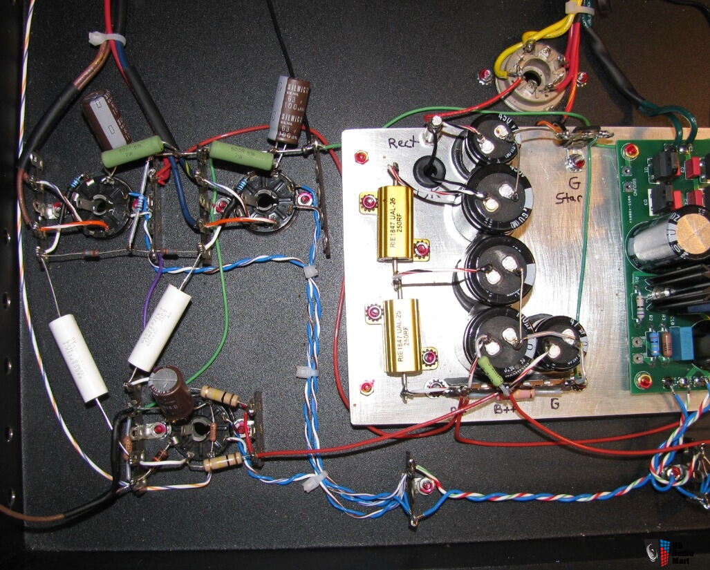 7F7 / 7C5 ( 6sl7 / 6v6) loctal DIY PP stereo amplifier Photo #3788240 ...