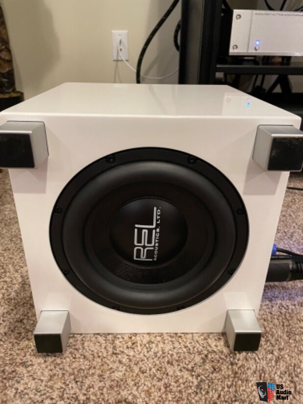 REL T5 Subwoofer White Photo #3788295 - US Audio Mart