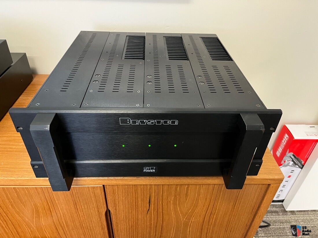 Bryston 6B-ST (essentially SST), three channels x 250 watts, incredible ...
