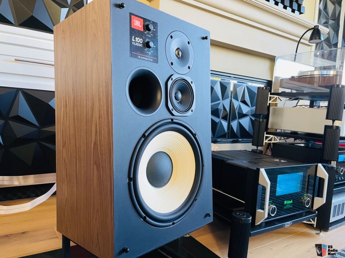 JBL L100 Classic with Stands Photo #3793873 - US Audio Mart