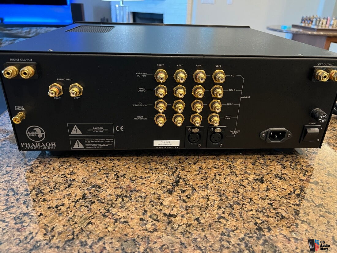 Rogue Audio Pharaoh Hybrid Integrated Amplifier ***w/Upscale Audio ...