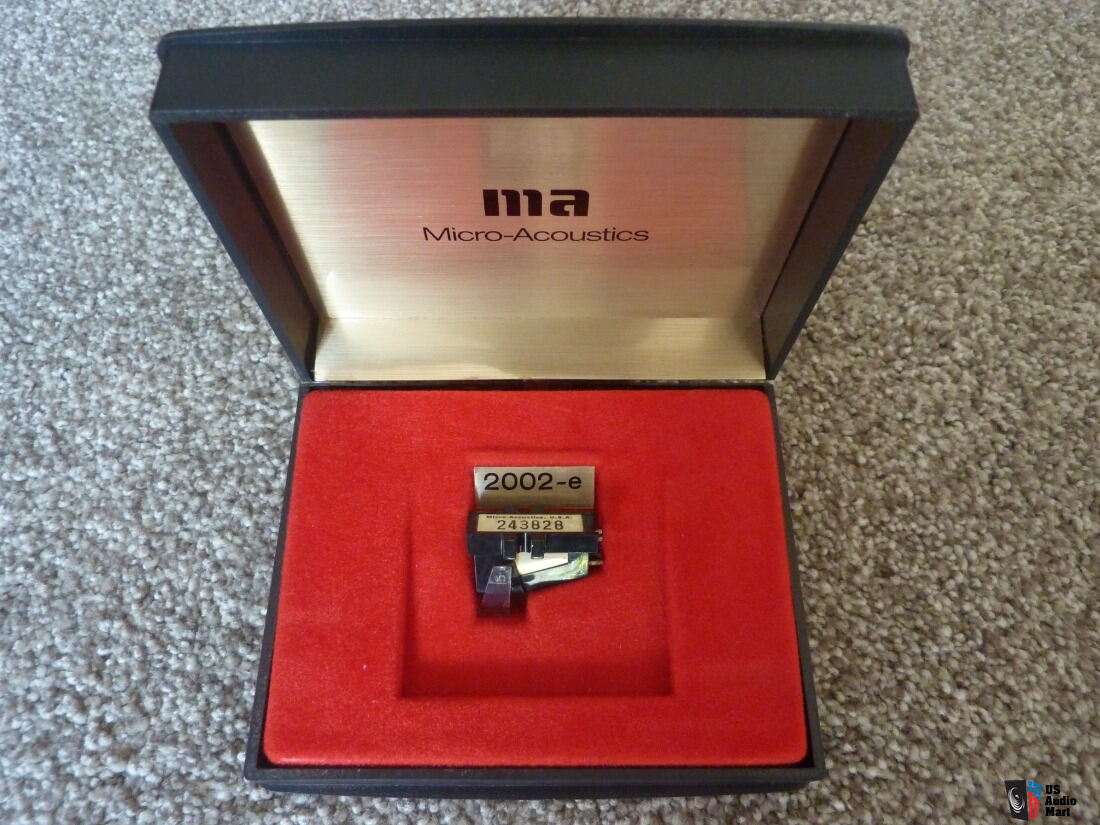 MICRO ACOUSTICS 2002e Phono Cartridge NOS New Photo #3796118 - US Audio ...