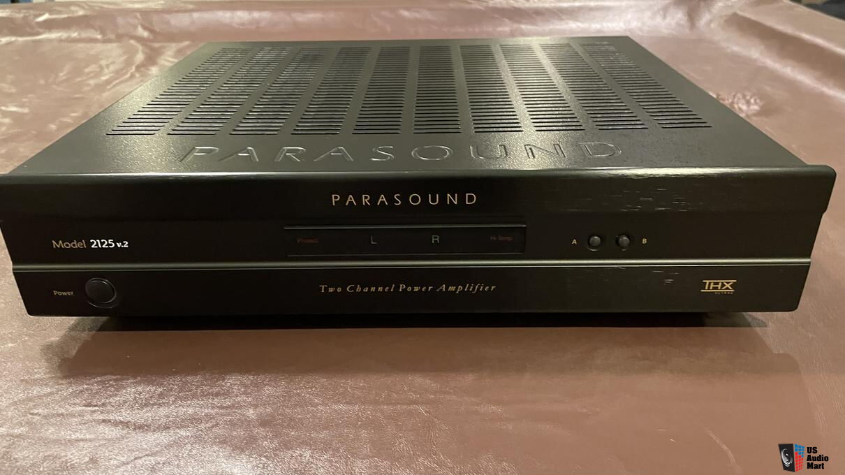 Parasound 2125 v.2 power amplifier REDUCED Photo #3796281 - US Audio Mart