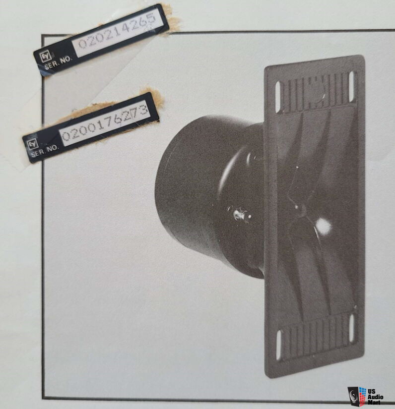 2 Electrovoice T350 Tweeters Electro voice T 350 super tweeters horn ...
