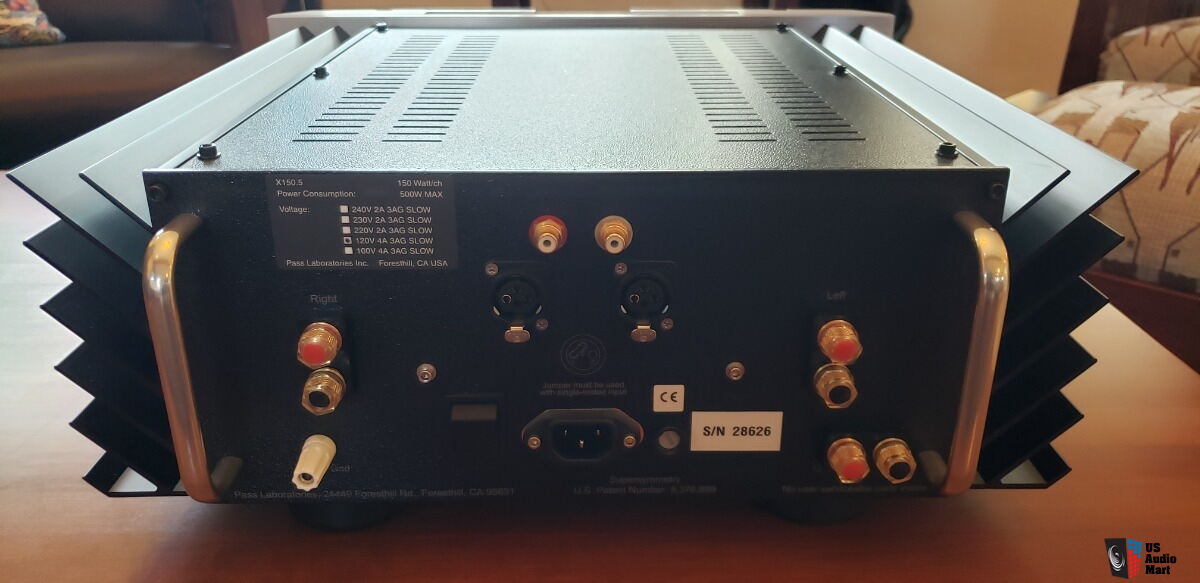 Pass Labs X150.5 Power Amplifier Photo #3797512 - US Audio Mart
