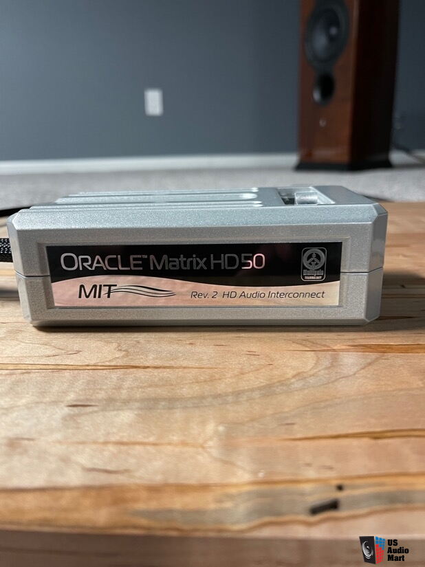 MIT Oracle Matrix HD50 Rev 2 XLR Interconnects 1.5 Meter Photo #3797768 ...