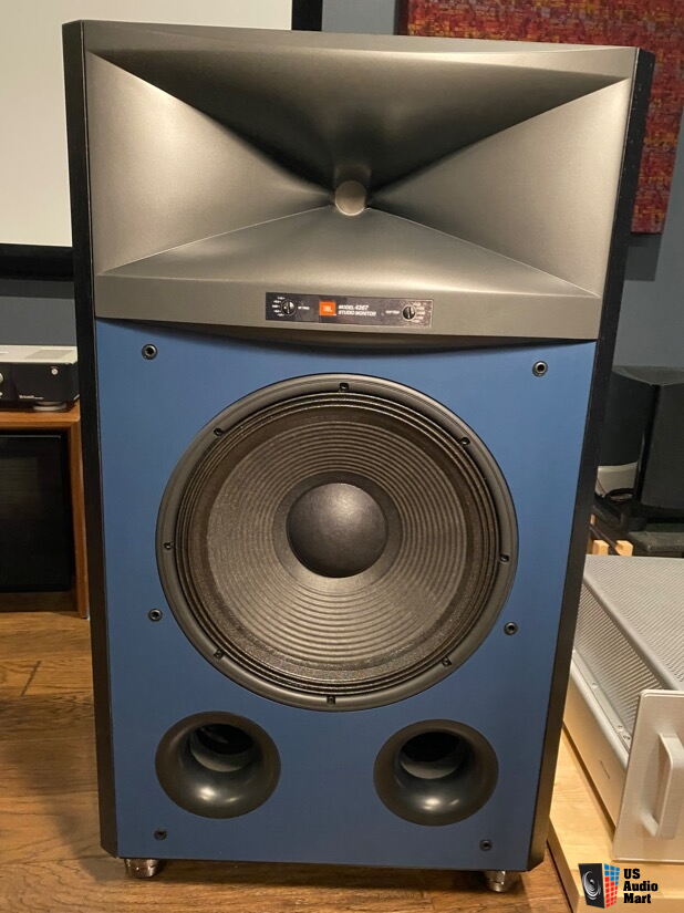 JBL Synthesis 4367 Studio Monitors in Black Walnut - Mint Condition ...