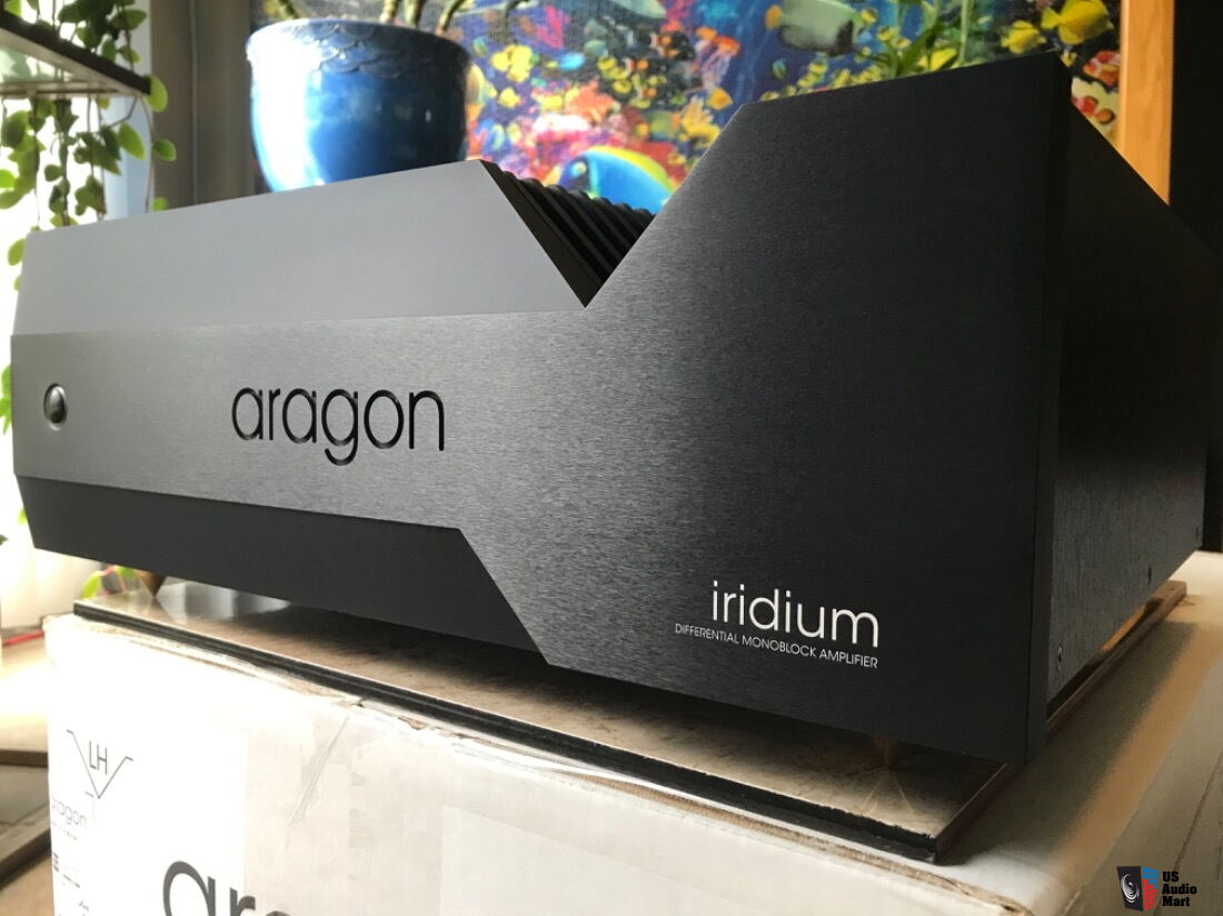Aragon Iridium Mono-Block Reference Amplifiers 1 Pair In Black New Open ...