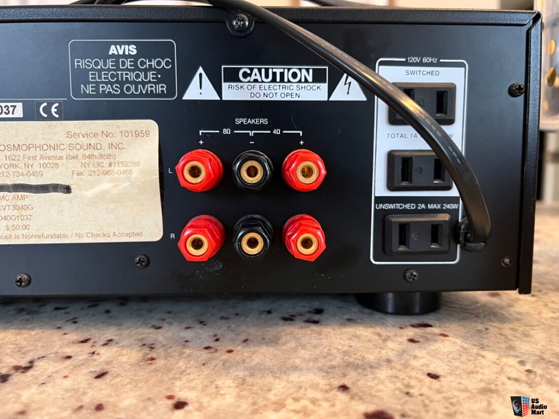 AMC CVT 3040 TUBE Integrated Amplifier Photo #3805556 - US Audio Mart