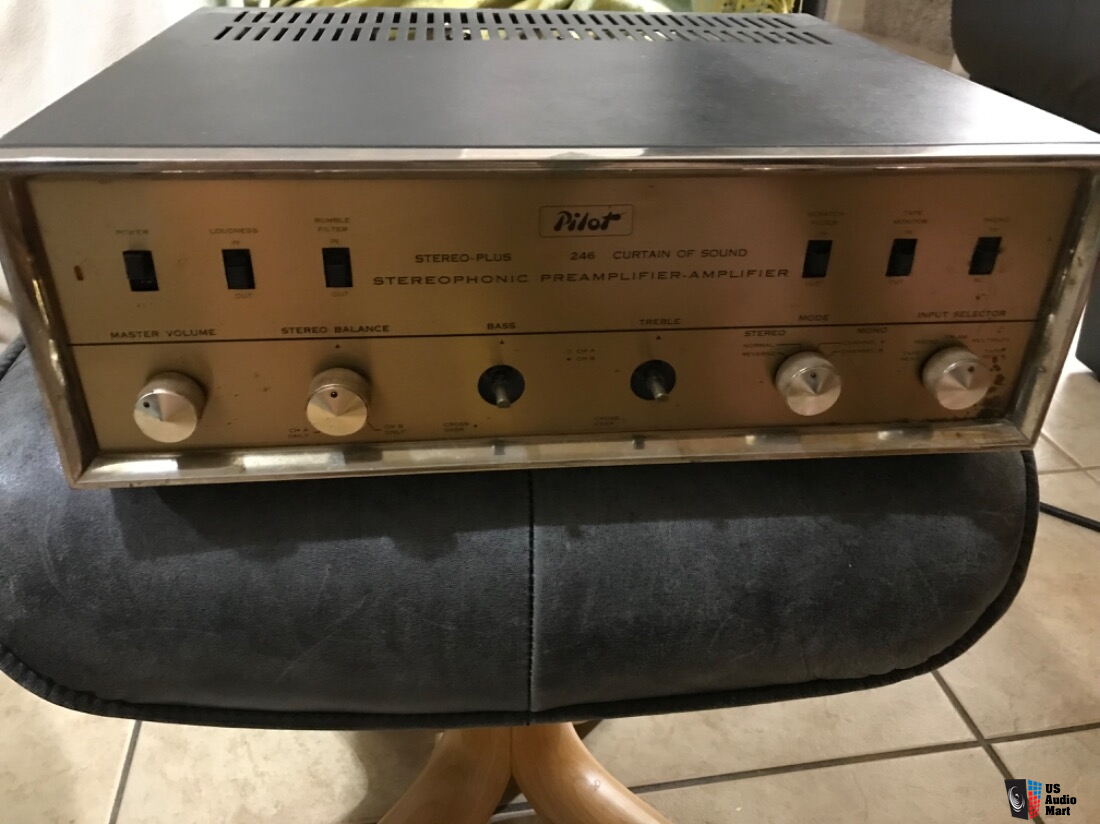 Pilot 246 intergrated. Amp fully restored plug and play For Sale - UK ...