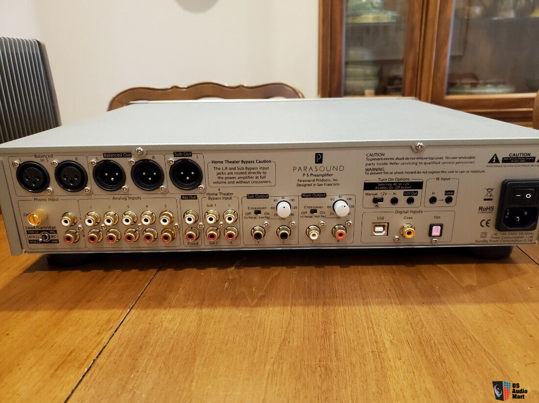 Parasound Halo A 21 and P5 Amplifier Photo #3806929 - US Audio Mart