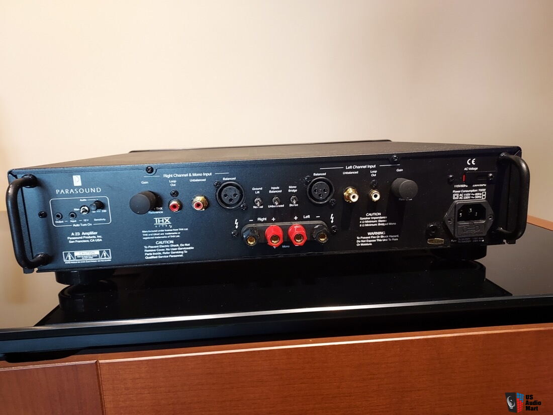 Parasound A23 Stereo Amplifier Photo #3809604 - Canuck Audio Mart