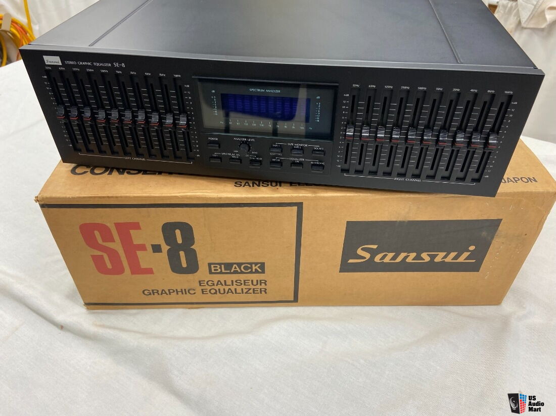 Sansui SE-8 Graphic Equalizer w/Spectrum Analyzer FREE shipping Photo ...