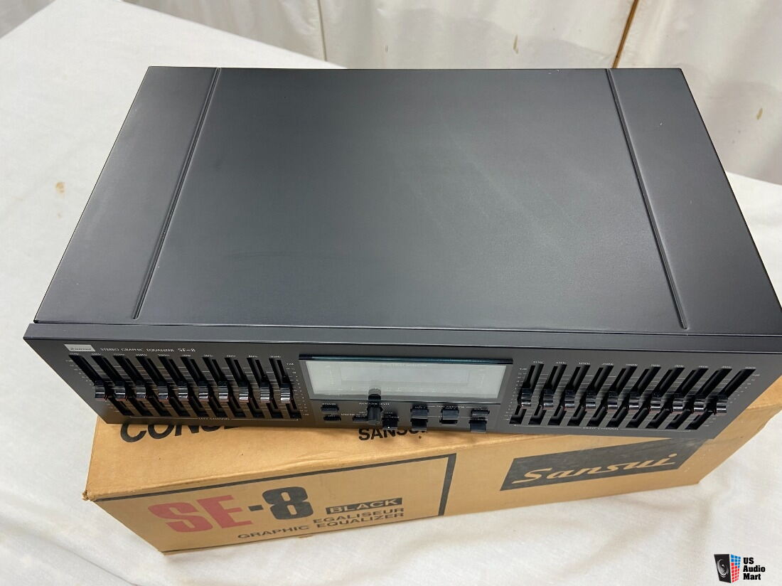 Sansui SE-8 Graphic Equalizer w/Spectrum Analyzer FREE shipping Photo ...