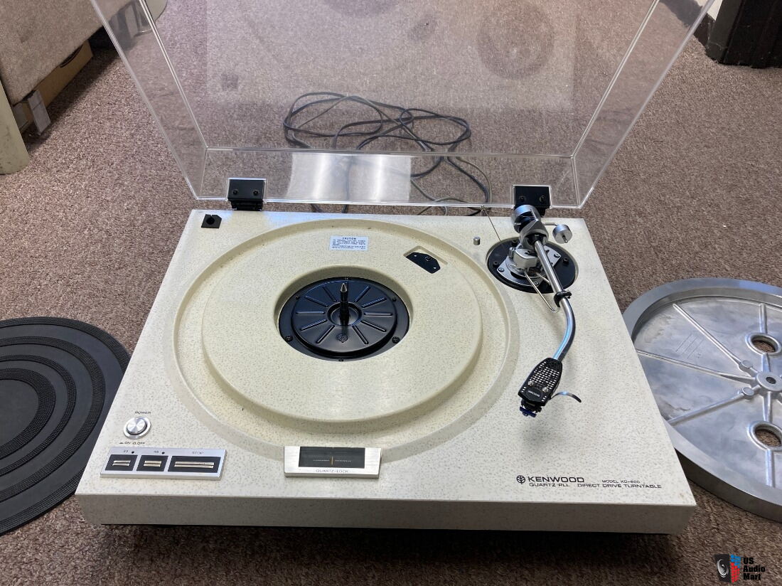 Kenwood KD-600 Quartz-locked Direct-Drive Turntable W/SME3009 Tonearm ...