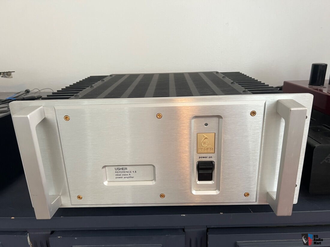 Usher Reference R1.5 Power Amplifier - Nice! Photo #3813170 - US Audio Mart