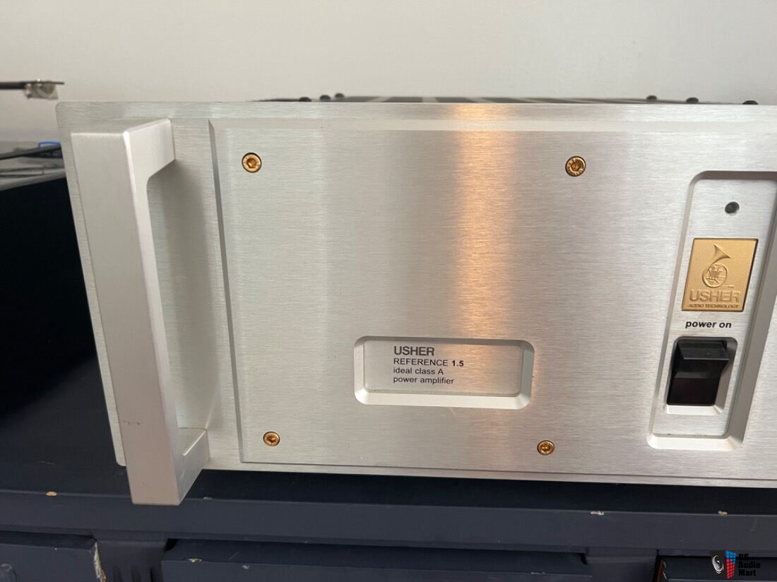 Usher Reference R1.5 Power Amplifier - Nice! Photo #3813173 - US Audio Mart