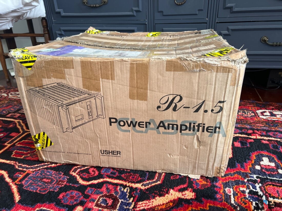 Usher Reference R1.5 Power Amplifier - Nice! Photo #3813172 - US Audio Mart