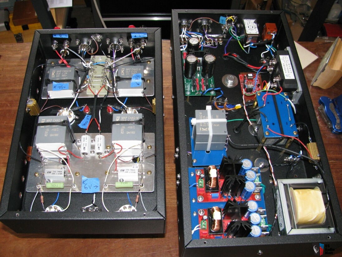 6CB5A DIY Thomas Mayer Single Ended 2 chassis amplifier Photo #3813408 ...