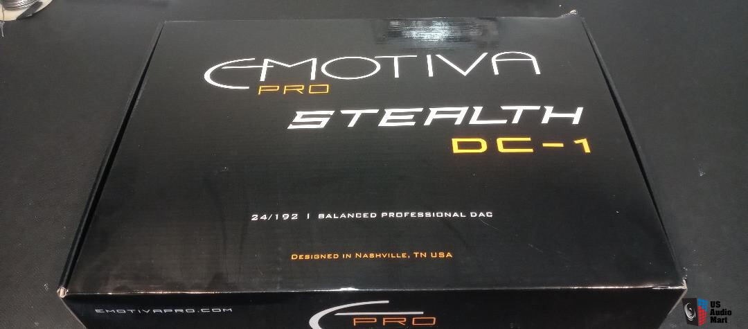 Emotiva Stealth dac Photo #3816188 - US Audio Mart