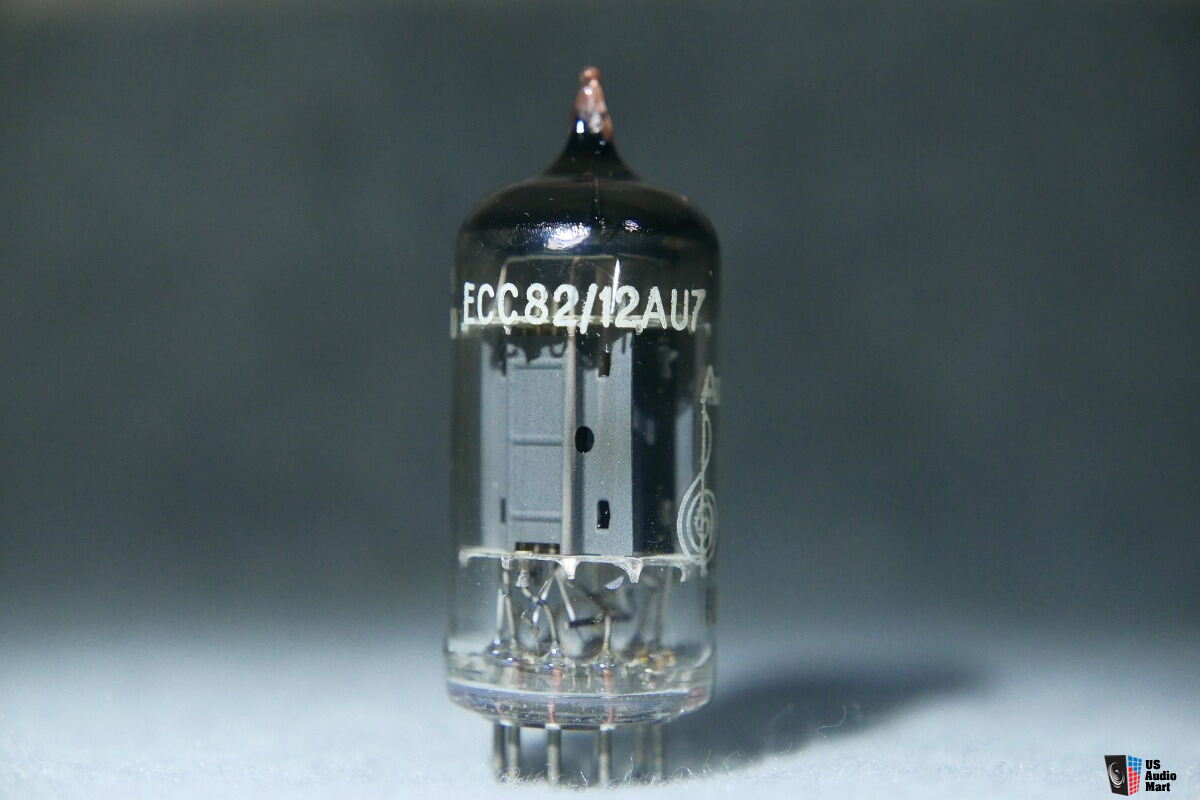 Mullard 12AU7 Long Plate Dual Post Getter, Made in 1958 in UK, Rare ...