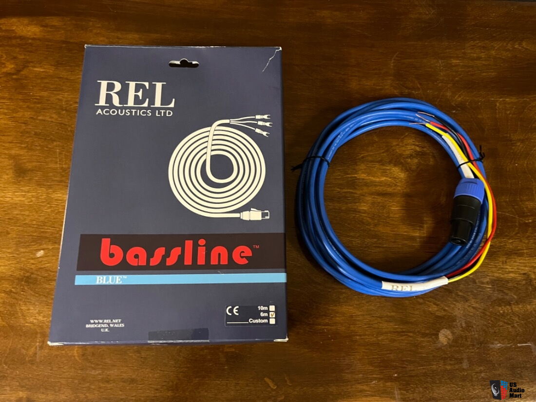 Rel Bassline Blue 6mm For Sale - US Audio Mart