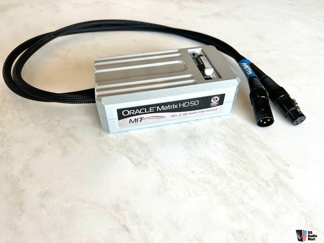 MIT Oracle Matrix HD 50 Rev 2 XLR 1.5 M REDUCED! Photo #3822204 - US ...