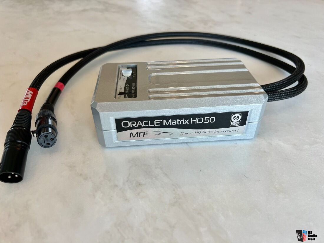 MIT Oracle Matrix HD 50 Rev 2 XLR 1.5 M REDUCED! Photo #3822204 - US ...