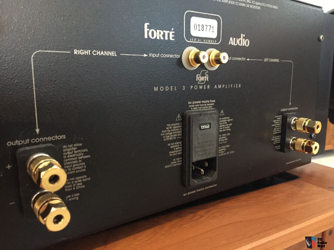 Forte Audio Model 3 Photo #3823187 - US Audio Mart