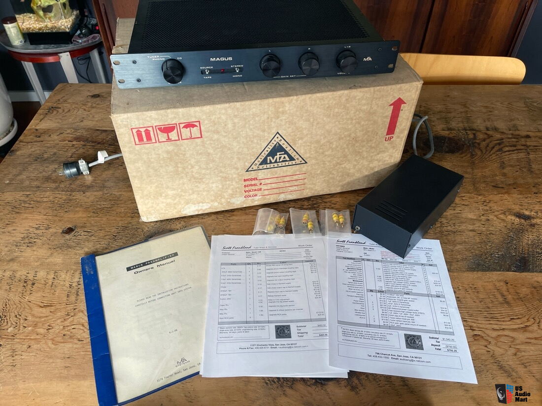 Modified MFA Magus tube preamp Photo #3824178 - UK Audio Mart