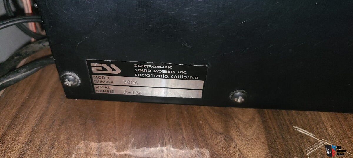 ESS 500a Power Amplifier Photo #3828740 - UK Audio Mart