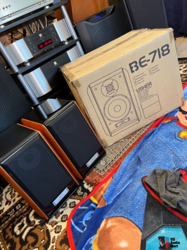 Usher BE-718 bookshelf speakers For Sale - US Audio Mart