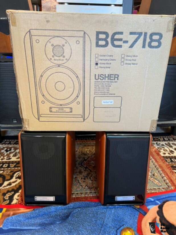 Usher BE-718 bookshelf speakers Photo #3831297 - US Audio Mart