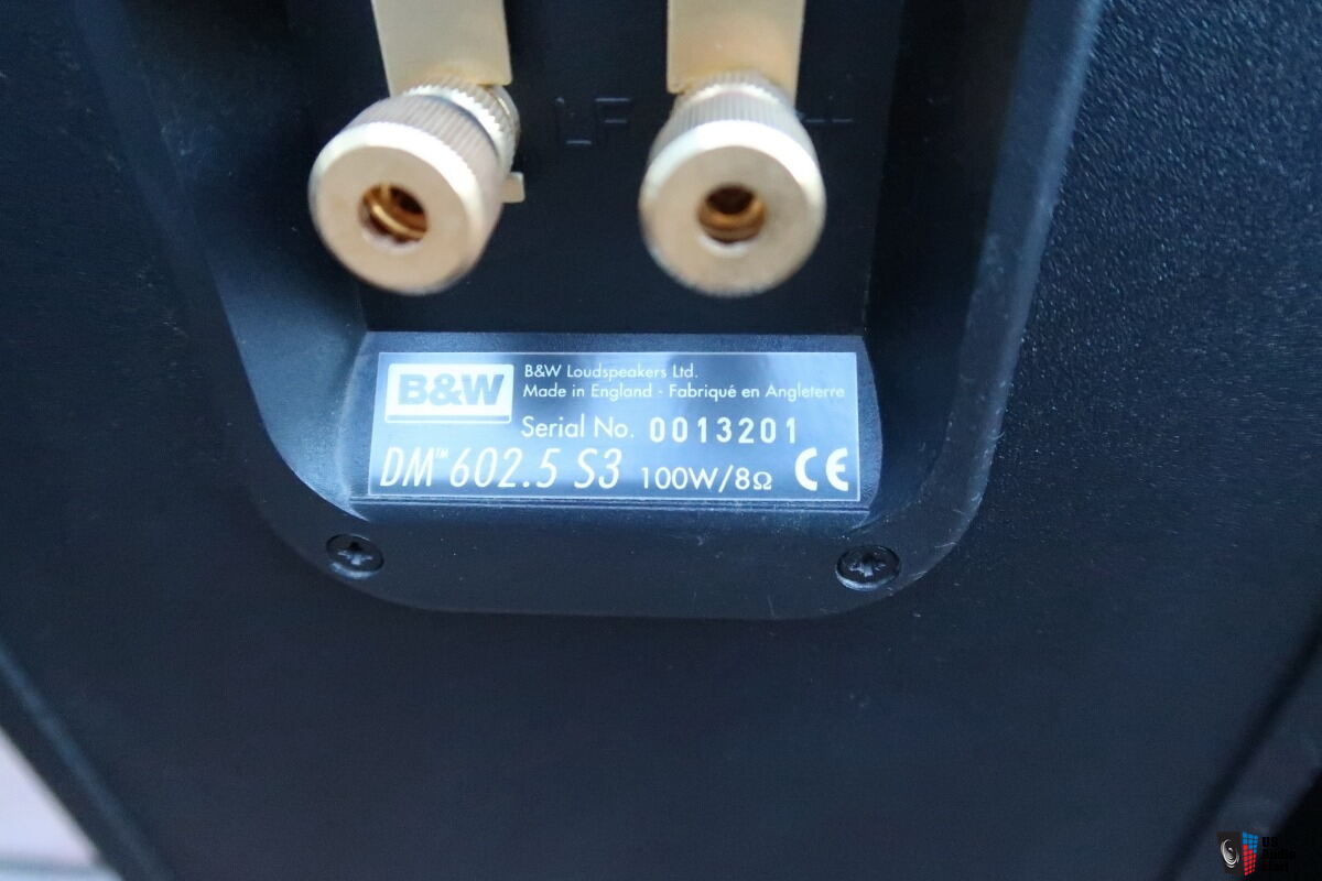 B&W 602.5 S3 Bowers Wilkins Made in England Audiophile Hifi Photo ...