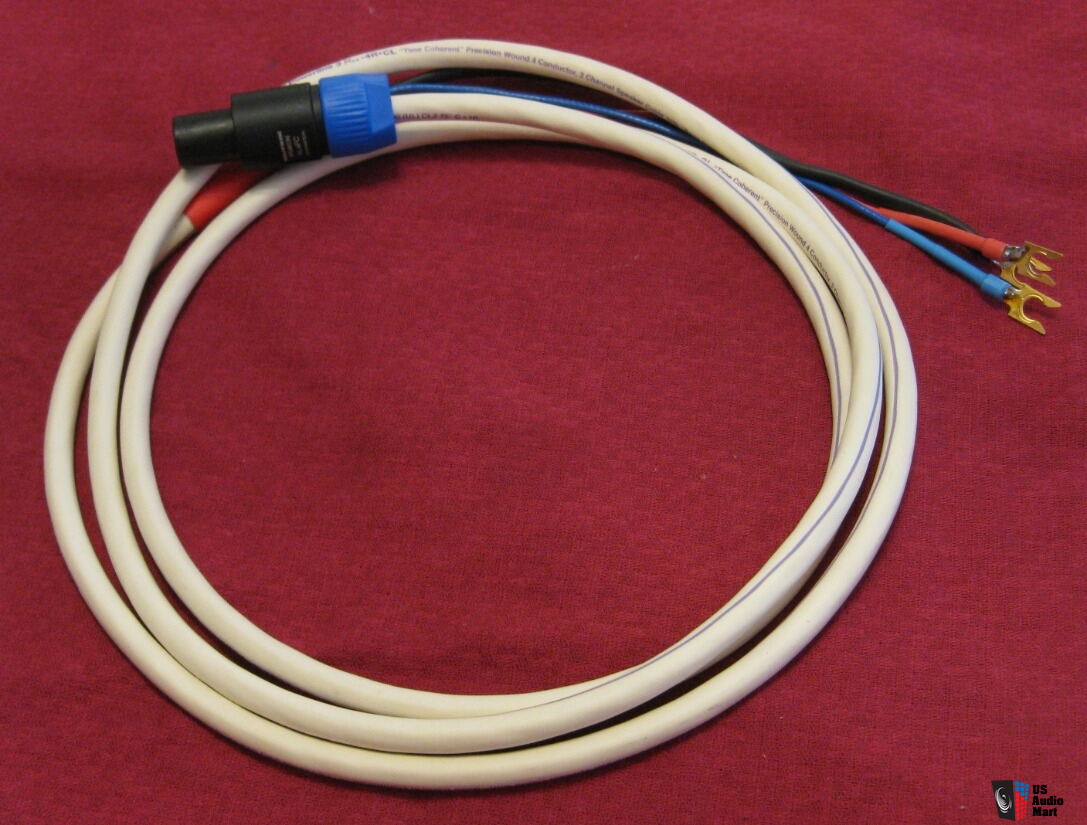 Custom High-Level Speakon Cable for REL Subwoofer, 8-ft Length Photo ...